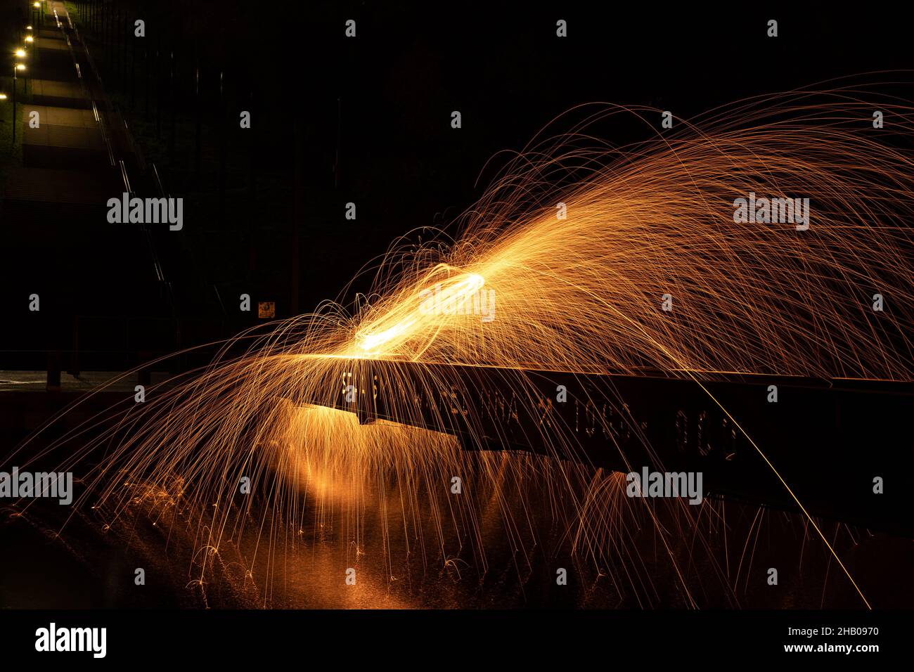 Abstract freeze light - insubstantial nature background Stock Photo - Alamy