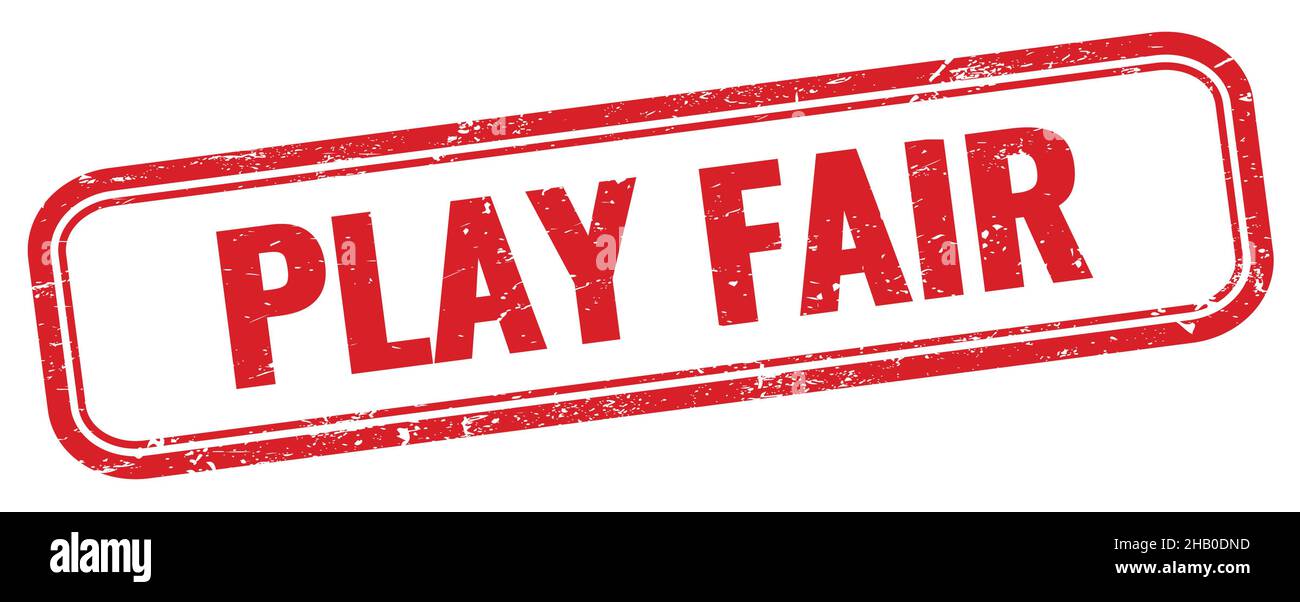 Play fair text hi-res stock photography and images - Alamy