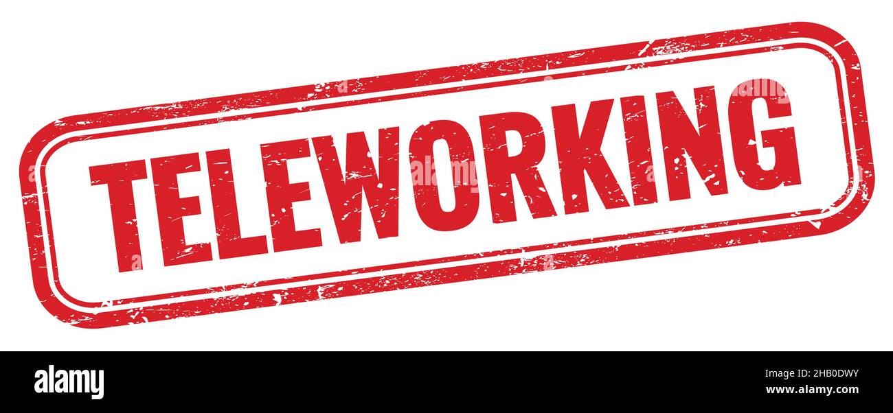 Teleworking word hi-res stock photography and images - Alamy