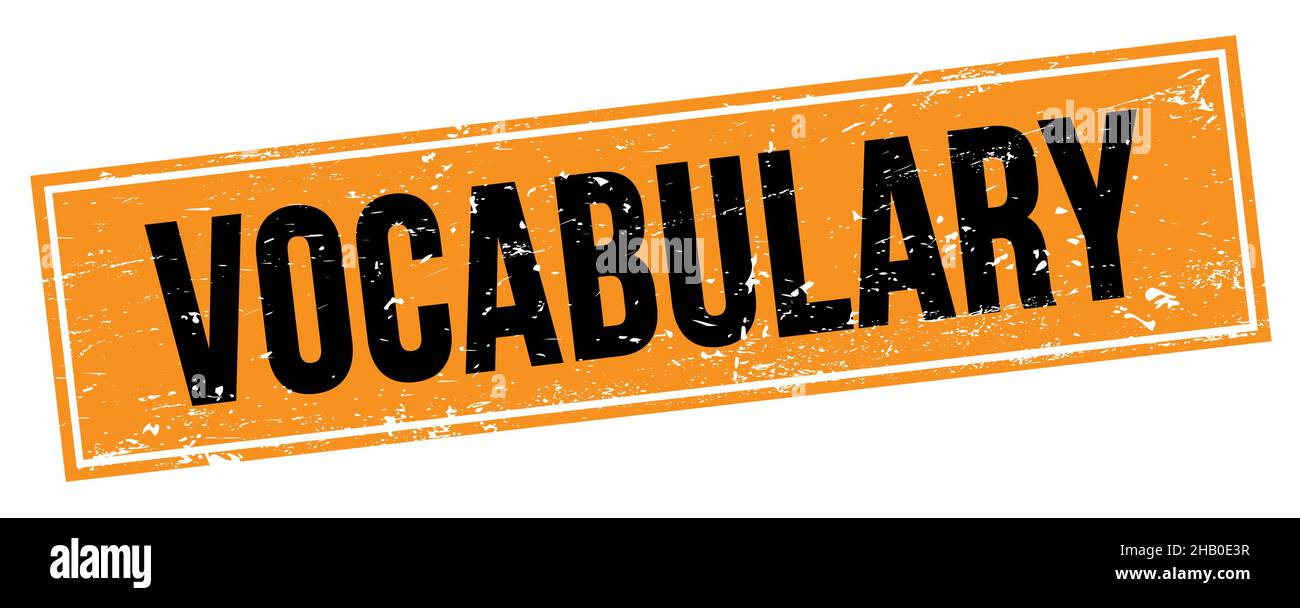 Vocabulary Stamp High Resolution Stock Photography and Images - Alamy