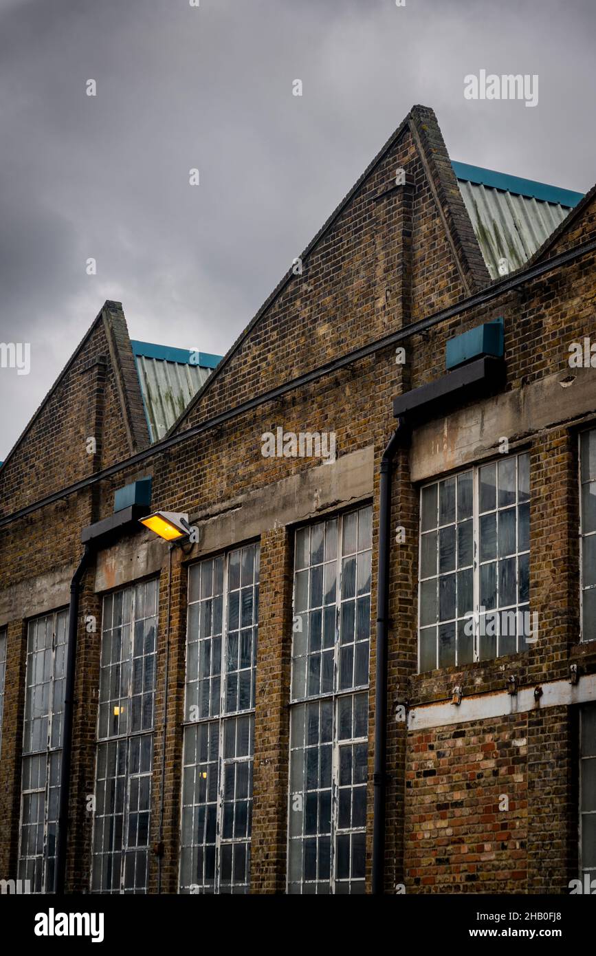 Industrial buildings, Silvertown, London Borough of Newham, London ...