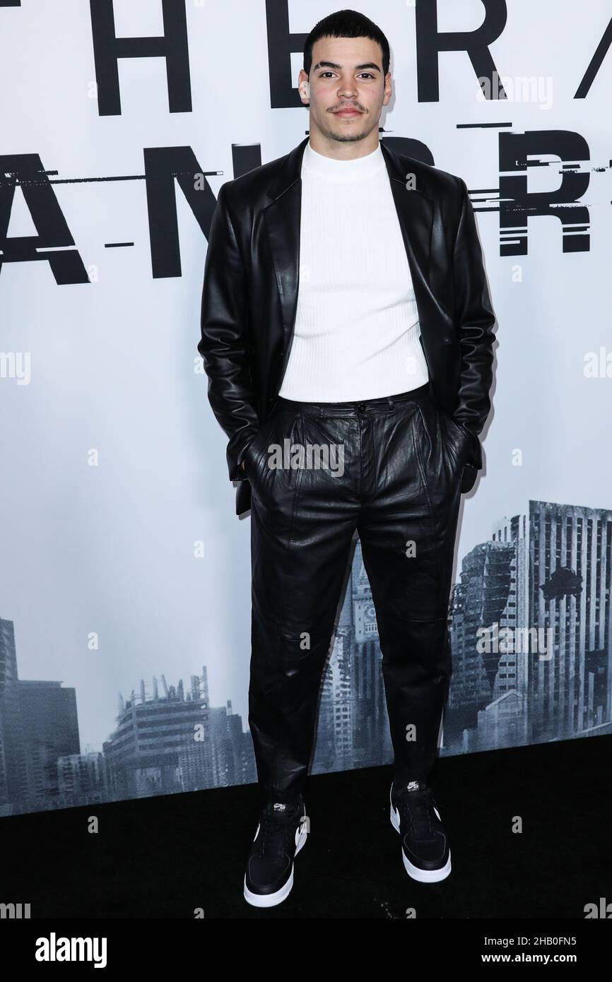 HOLLYWOOD, LOS ANGELES, CALIFORNIA, USA - DECEMBER 15: Actor Aaron ...