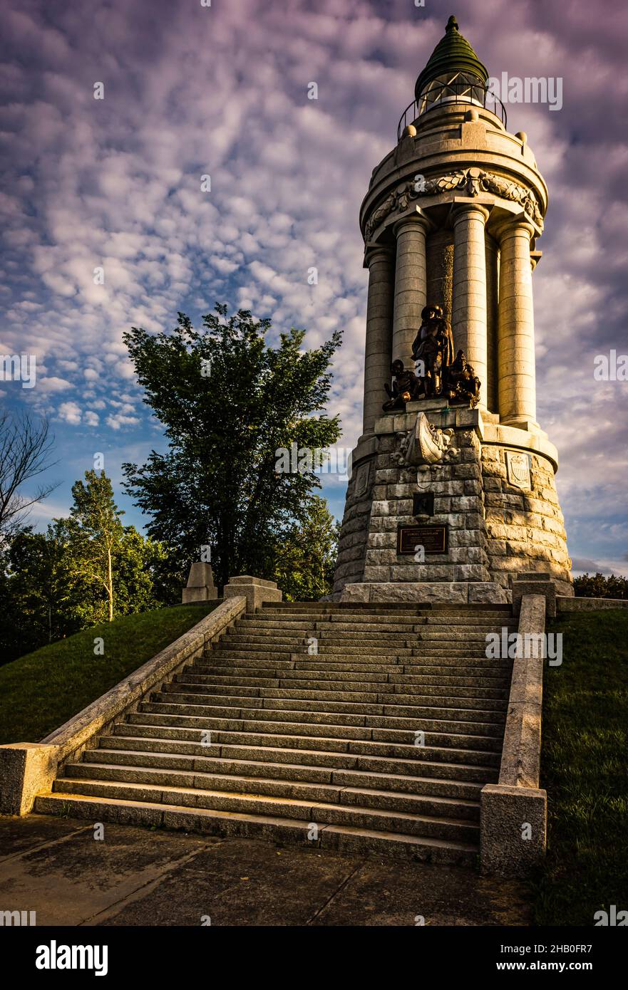 Champlain memorial lighthouse hi-res stock photography and images - Alamy
