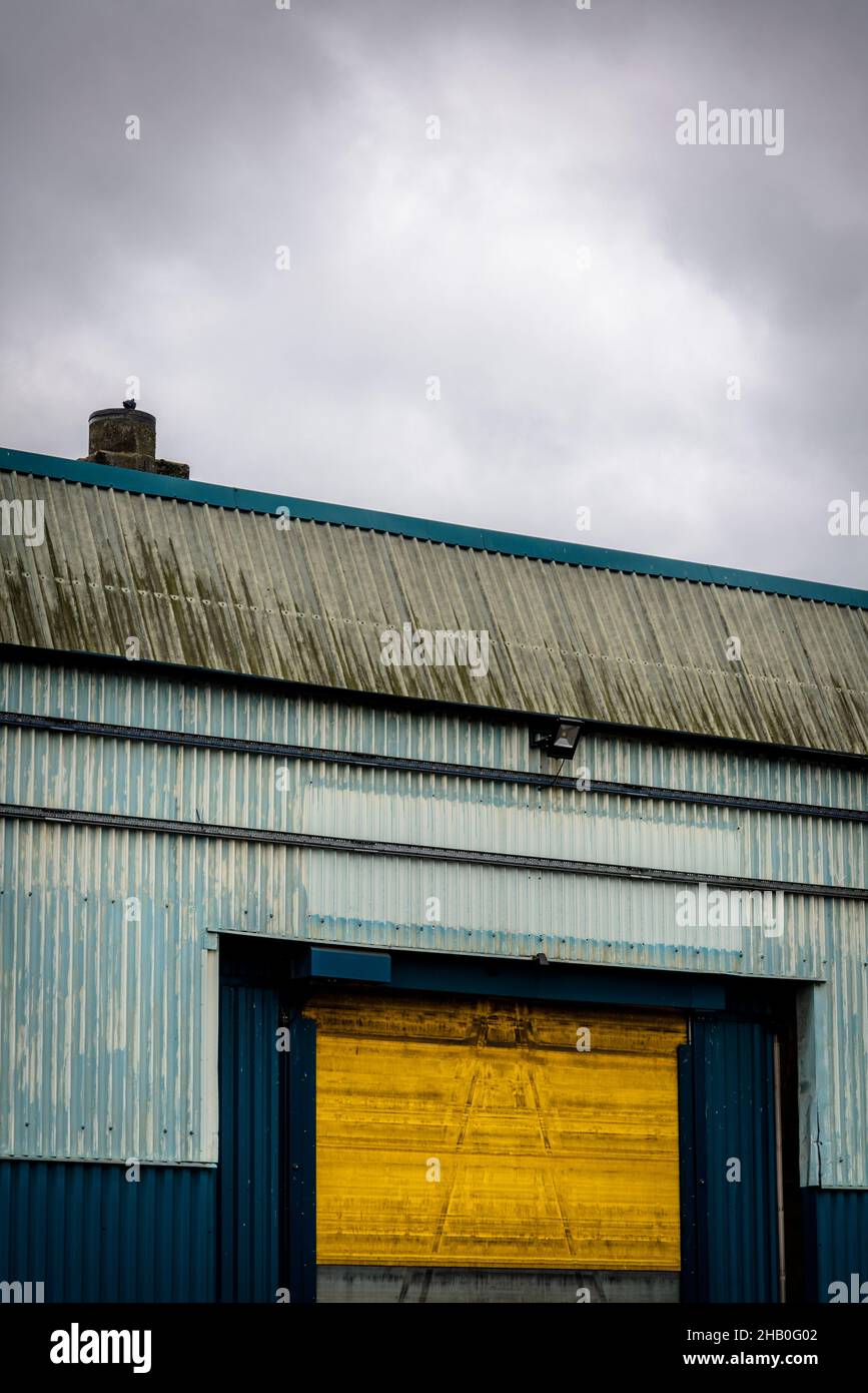 Industrial buildings, Silvertown, London Borough of Newham, London ...
