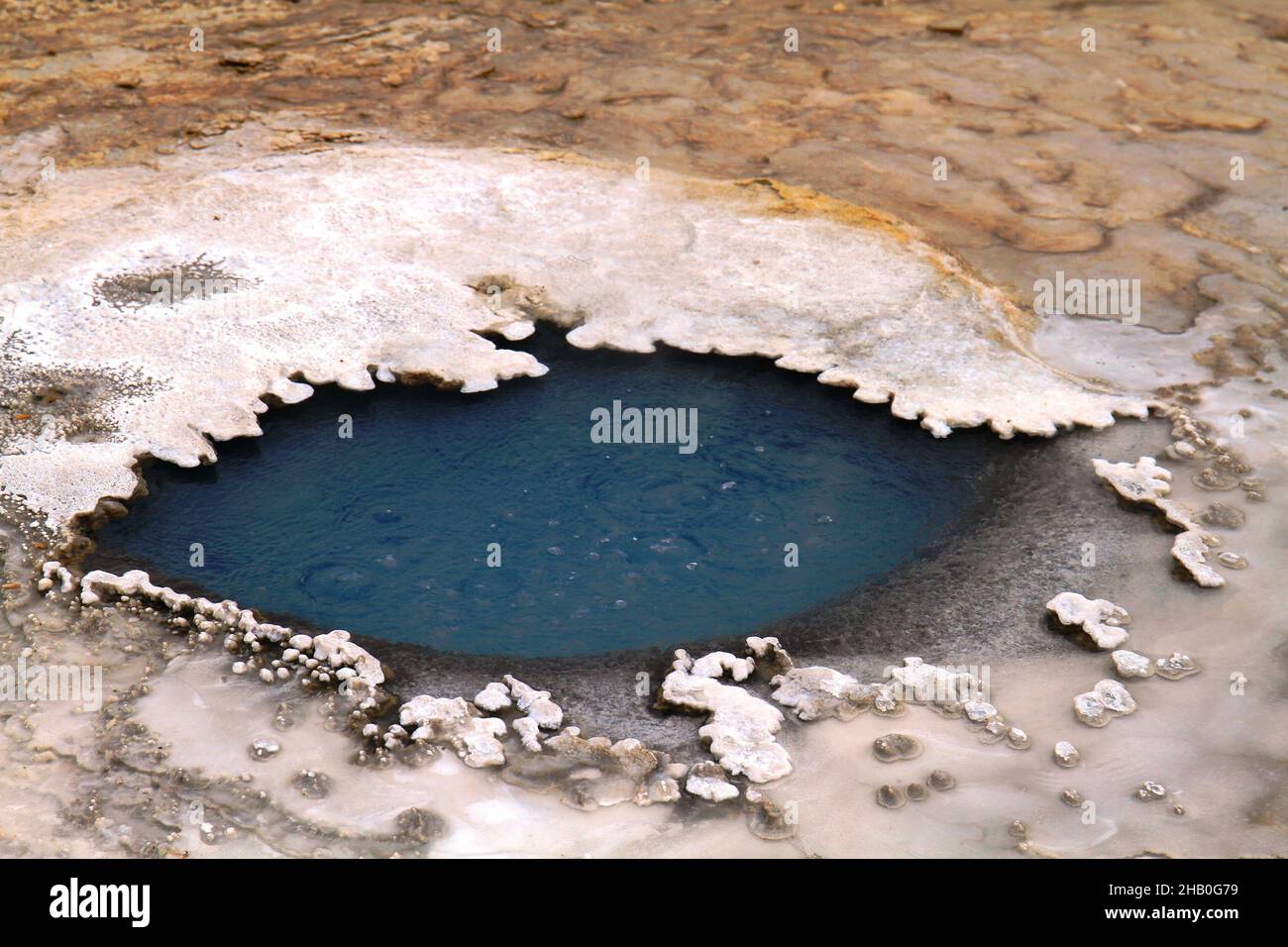 Hveravellir geothermal park Stock Photo - Alamy