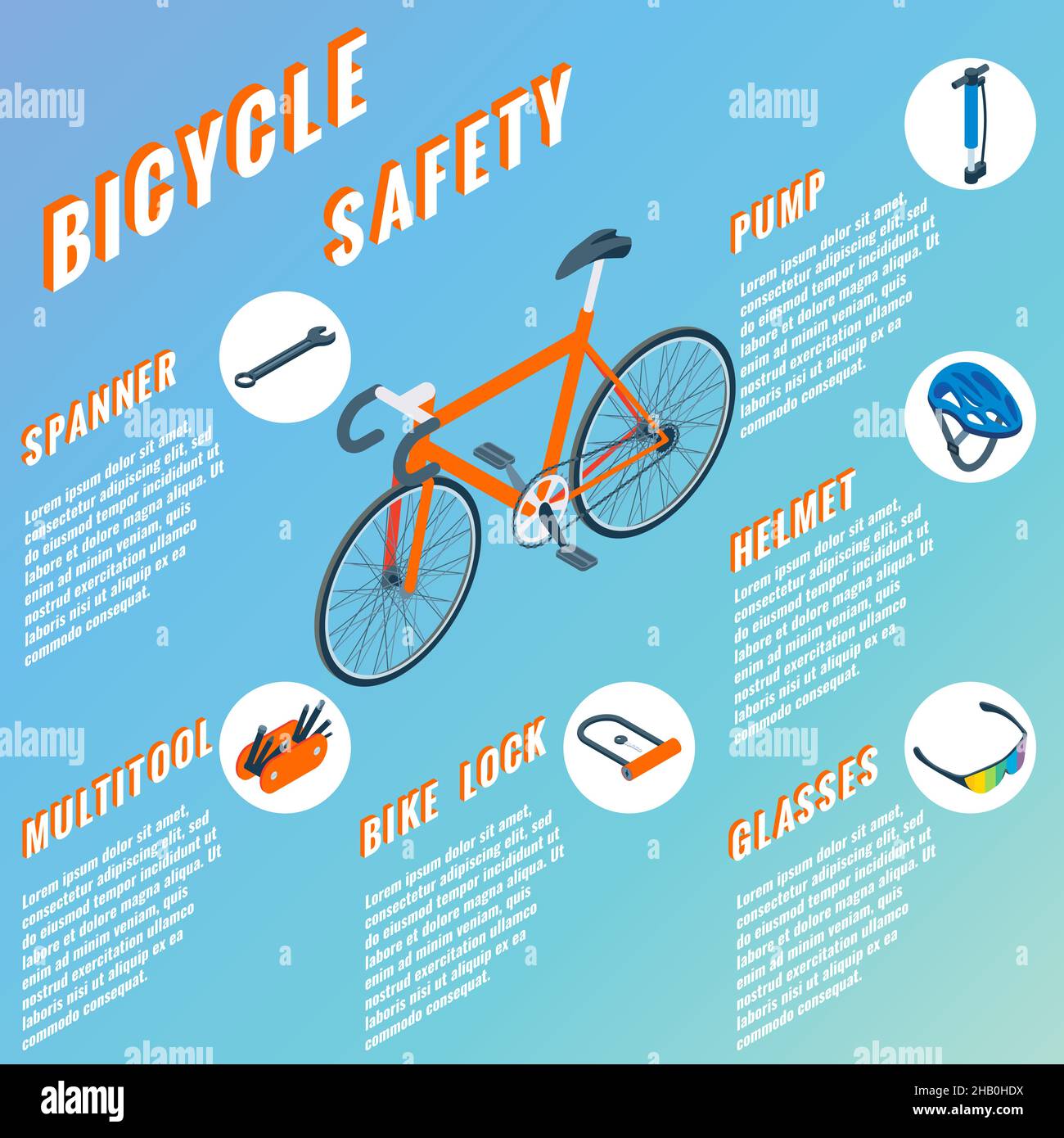 Bicycle Safety Clip Art
