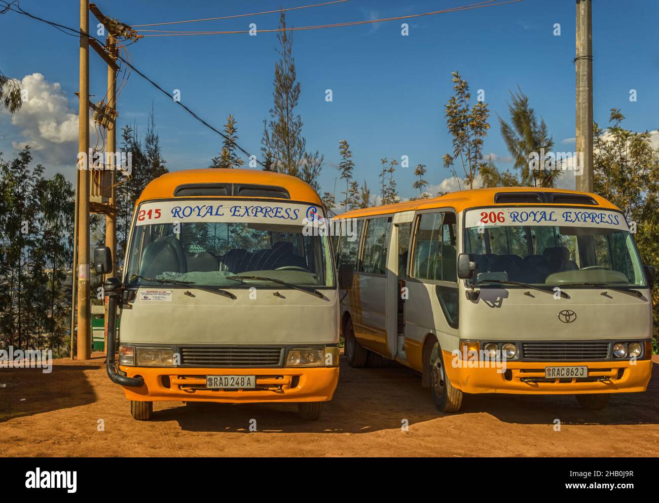 KIGALI, RWANDA - Oct 16, 2017: KIGALI,RWANDA - OCTOBER 31,2017: Gikondo ...