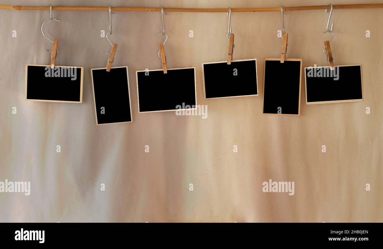 Six photograph frames hi-res stock photography and images - Alamy