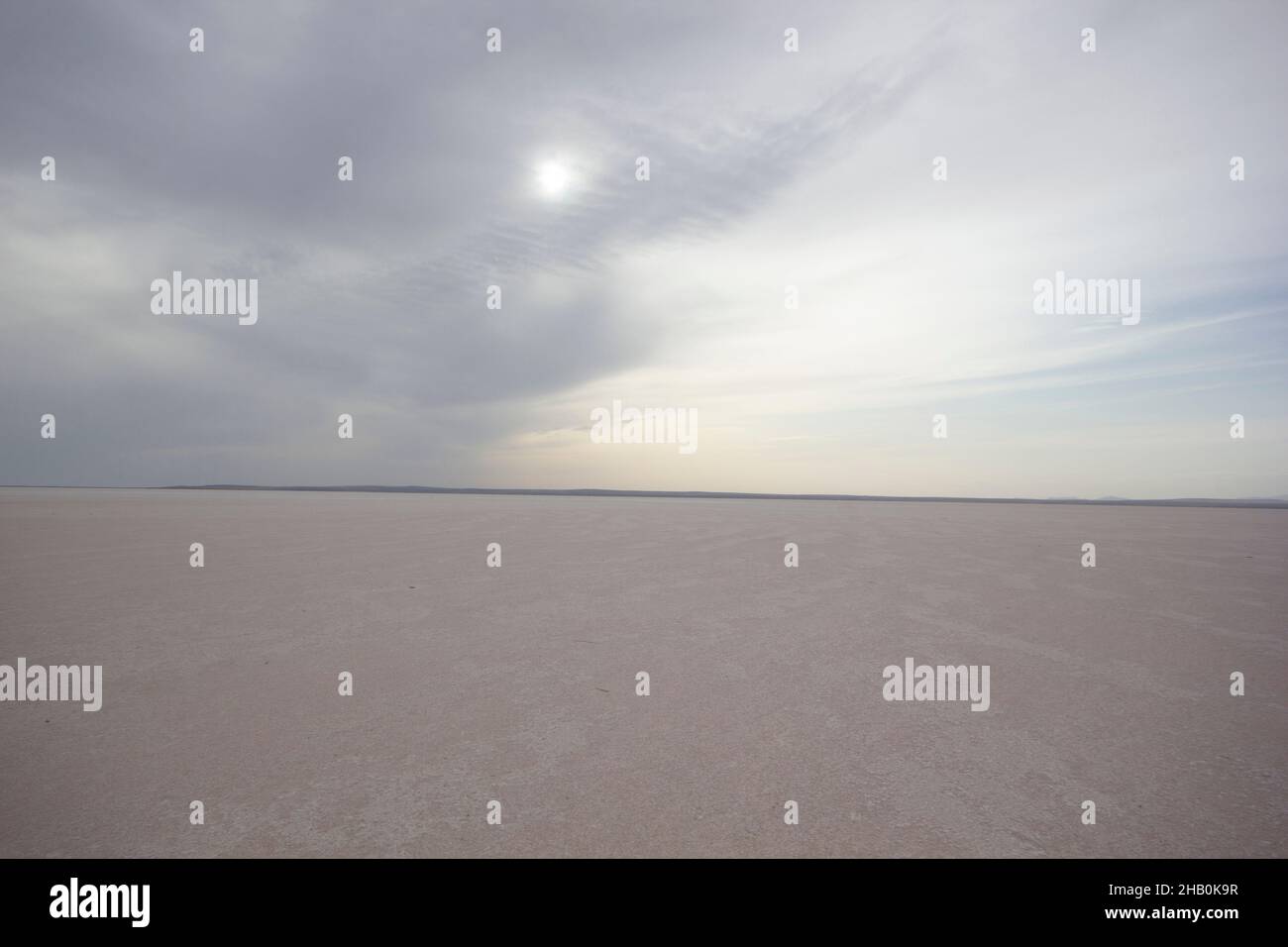 Tuz Golu Turkey. Salt Lake. White salt water Stock Photo - Alamy