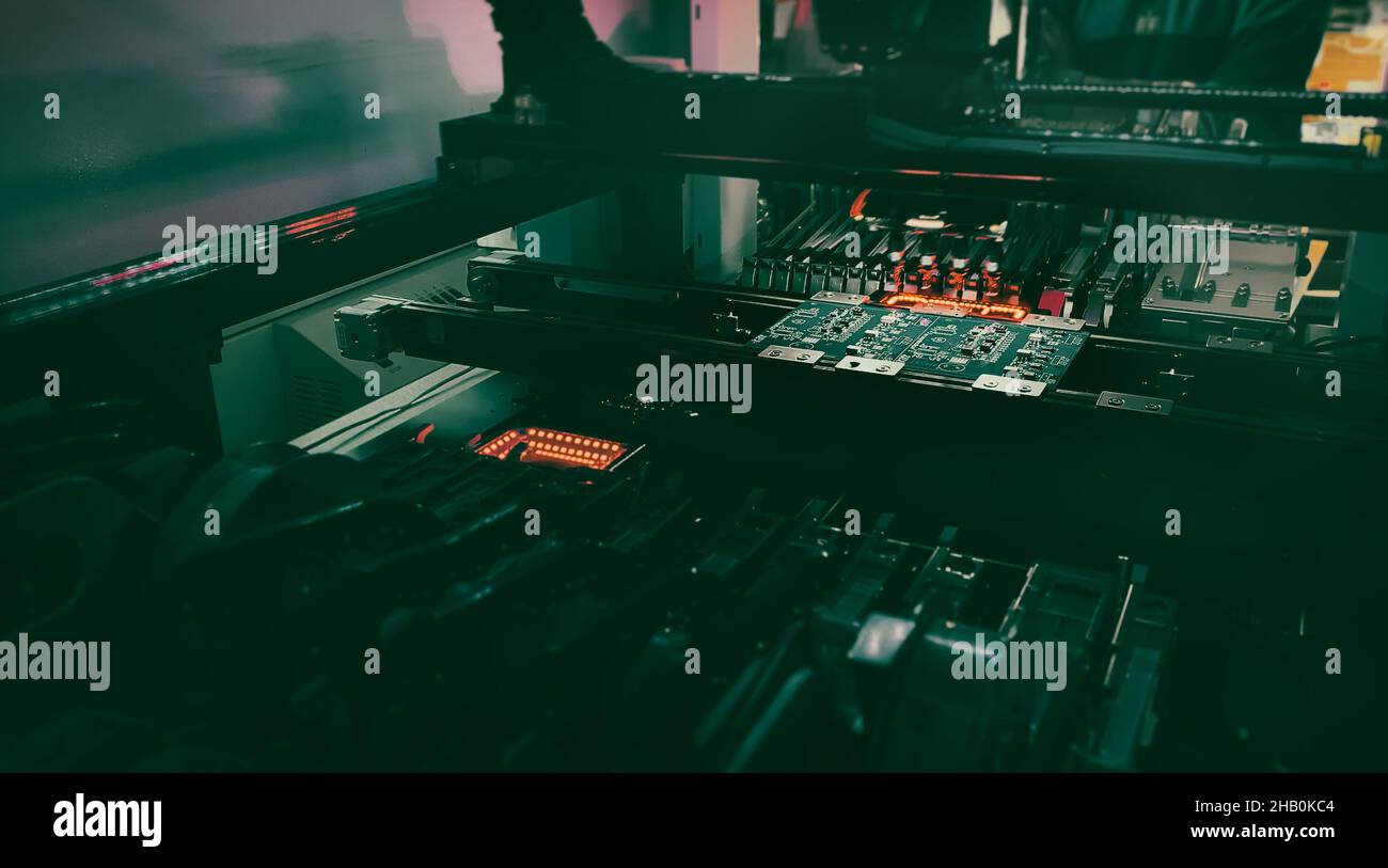 Production of modern computer smart chips with deep machine learning ...