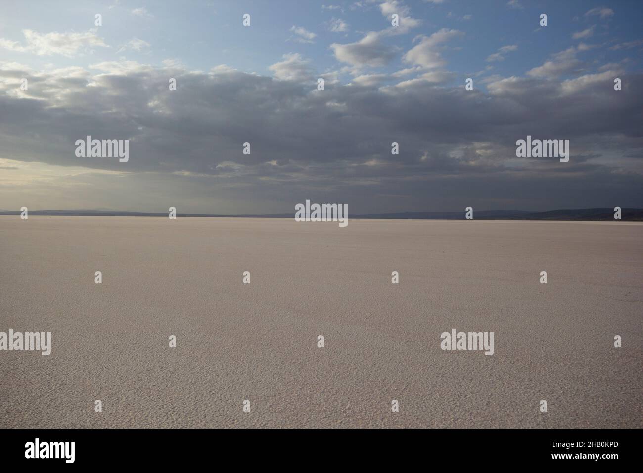 Tuz Golu Turkey. Salt Lake. White salt water Stock Photo - Alamy