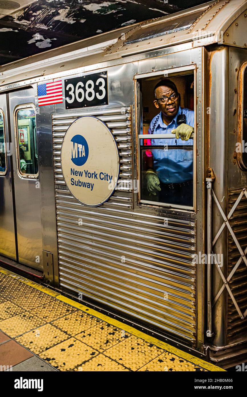 Mta conductor hi-res stock photography and images - Alamy