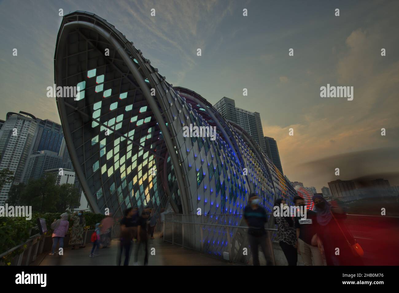 Saloma bridge malaysia hi-res stock photography and images - Alamy