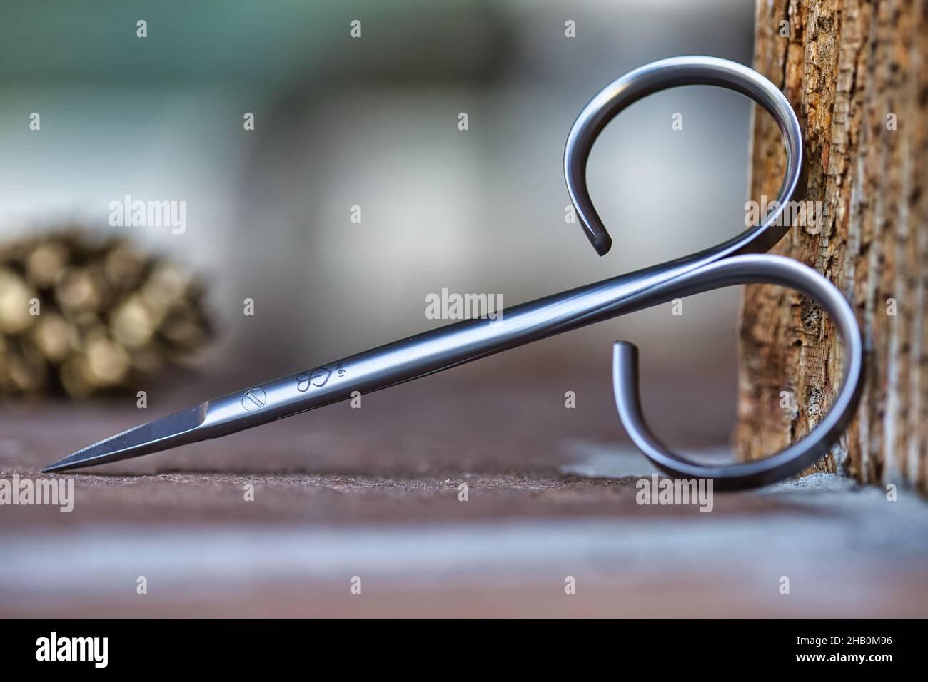 Scissors displayed in a natural setting Stock Photo - Alamy