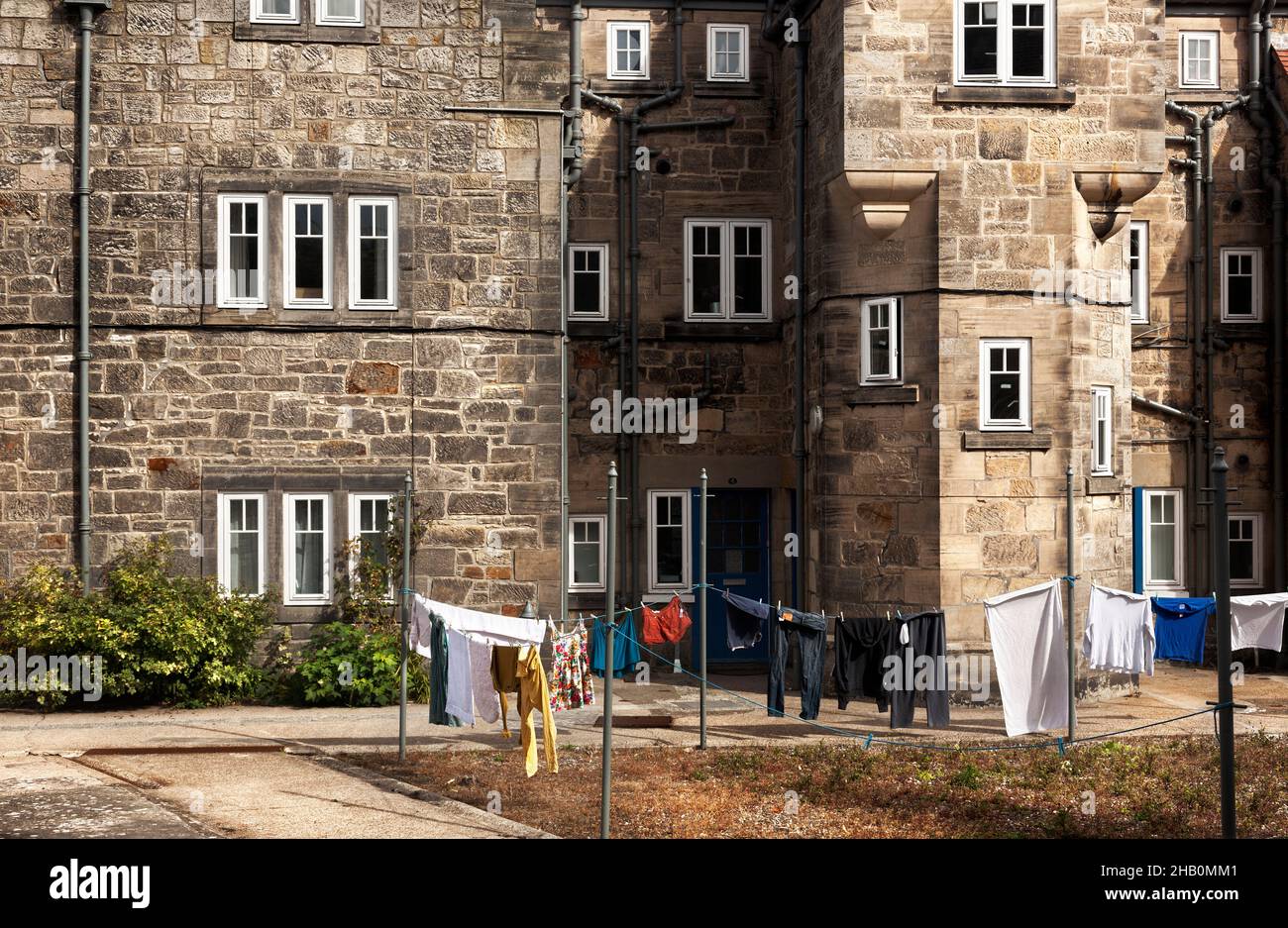 Clothes drying under the sun Stock Photo - Alamy