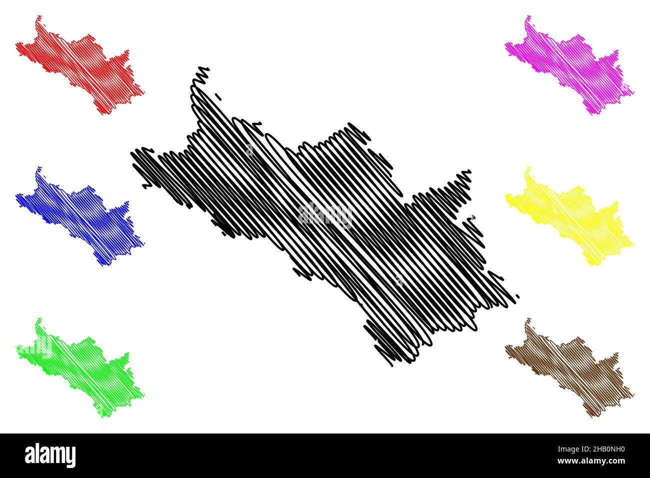 Lahaul and Spiti district (Himachal Pradesh State, Republic of India ...