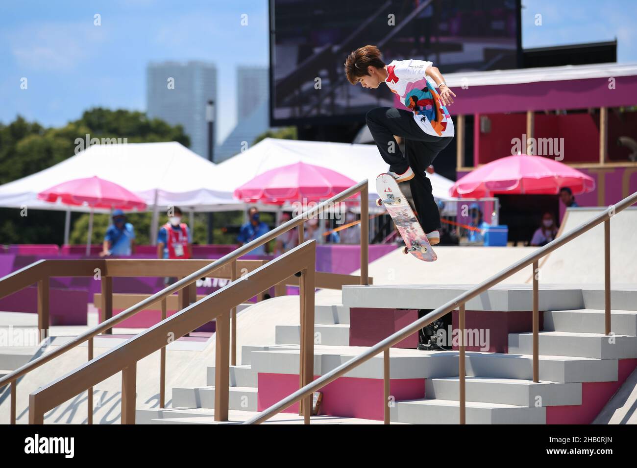 JULY 25th, 2021 - TOKYO, JAPAN: HORIGOME Yuto of Japan in action during ...