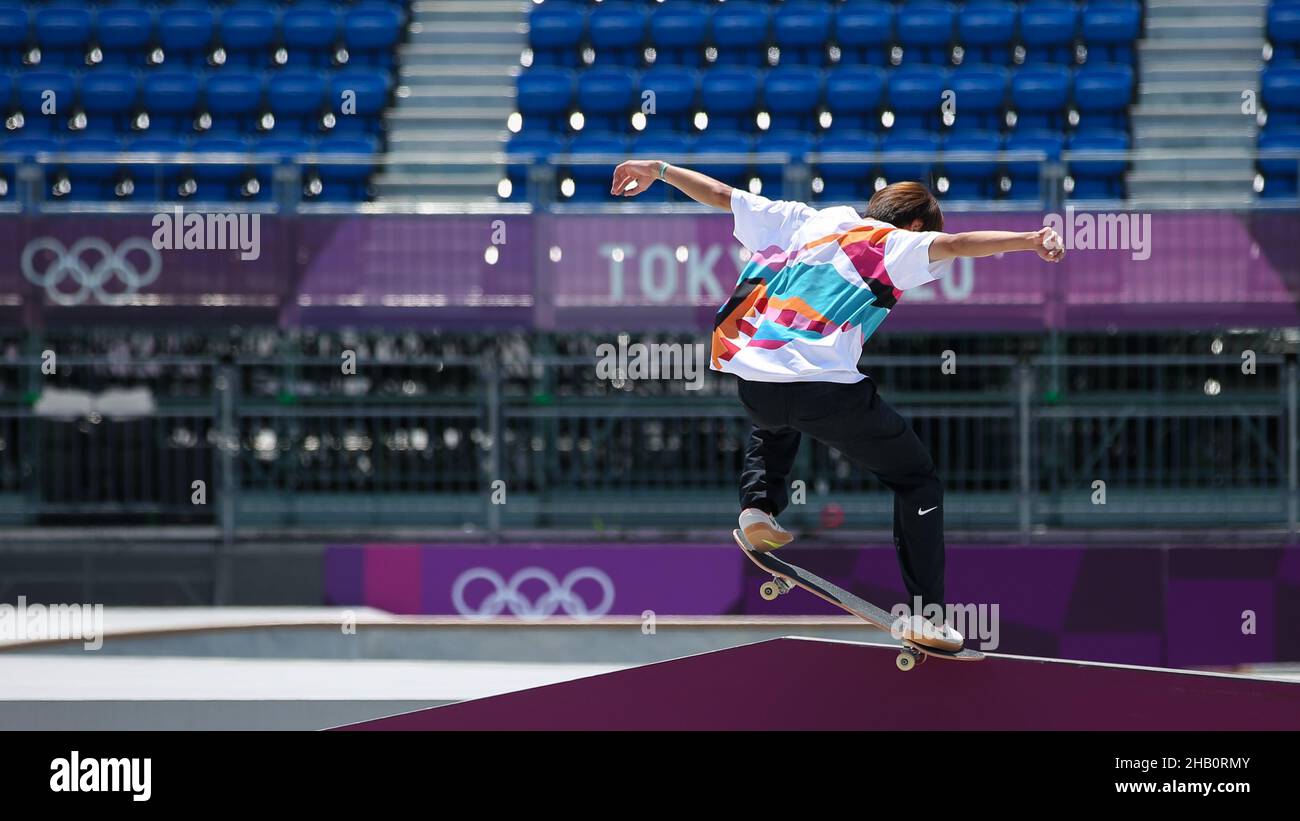 JULY 25th, 2021 - TOKYO, JAPAN: HORIGOME Yuto of Japan in action during ...