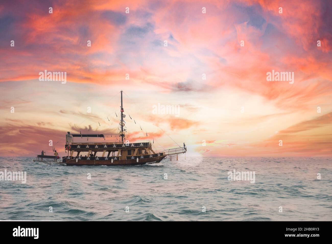 Small passenger boat hi-res stock photography and images - Alamy