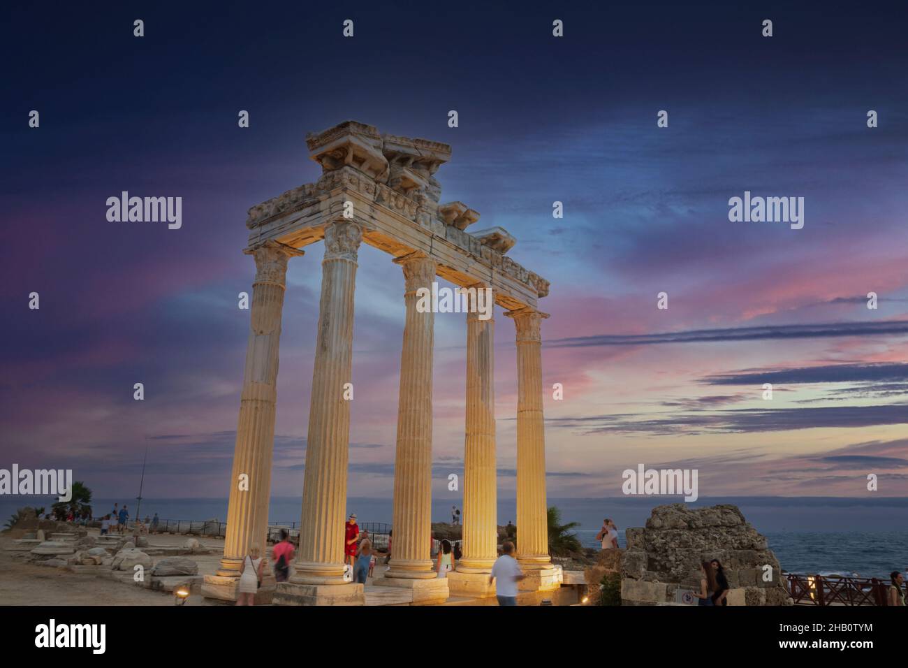 The Temple of Apollo is a Roman temple built around 150 A.D. on the ...