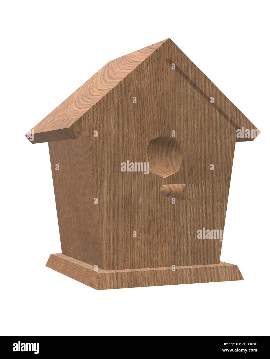 Wooden bird feeder birds Stock Vector Images - Alamy