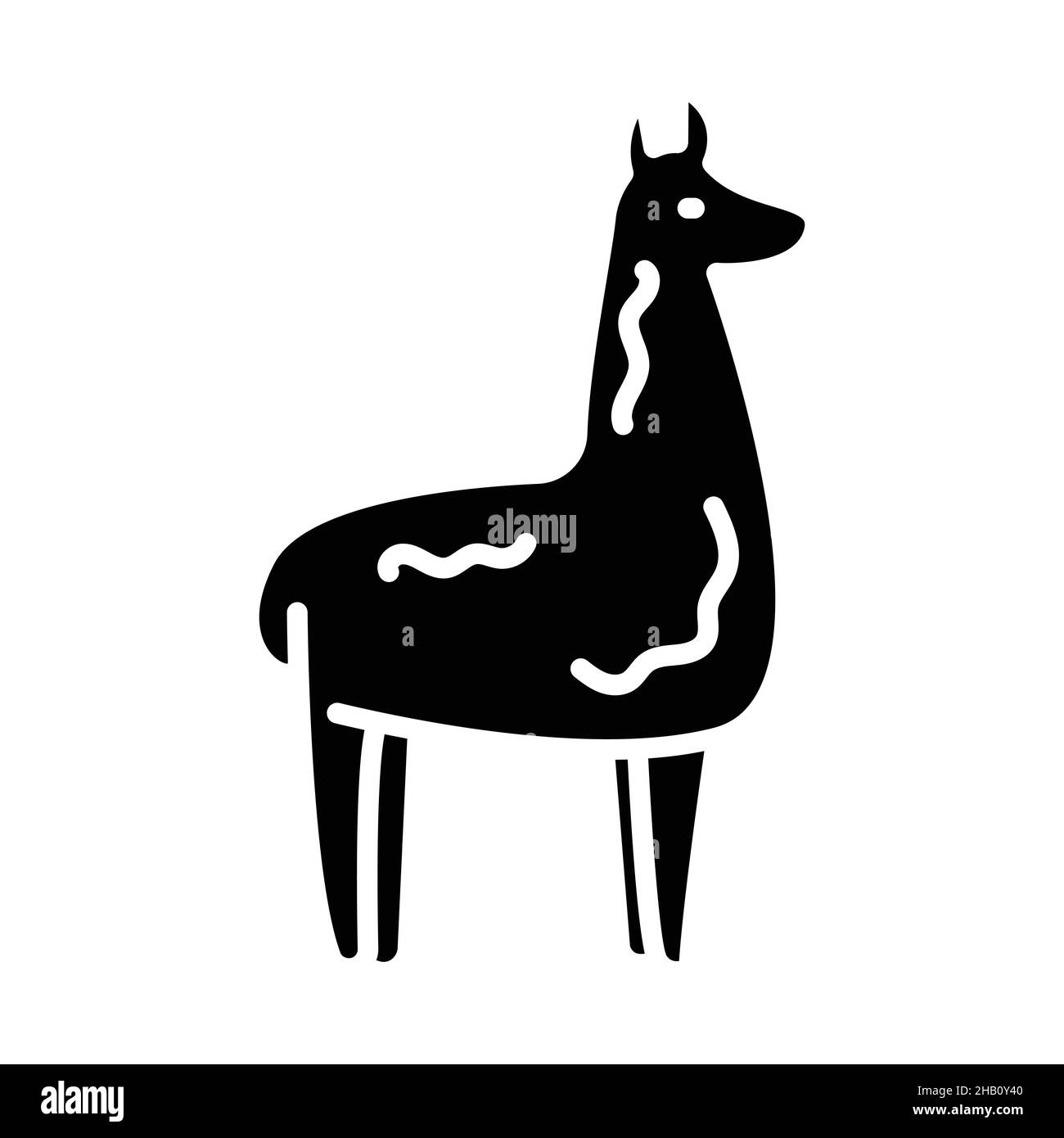 Black llama Black and White Stock Photos & Images - Alamy