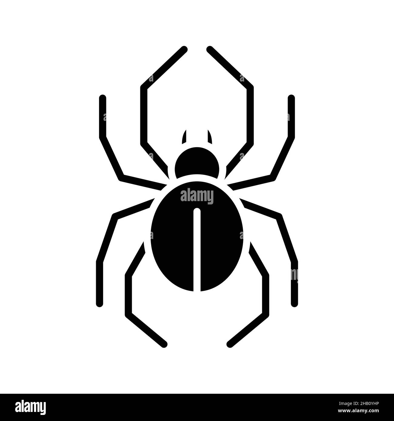 Perfect spider web Stock Vector Images - Alamy