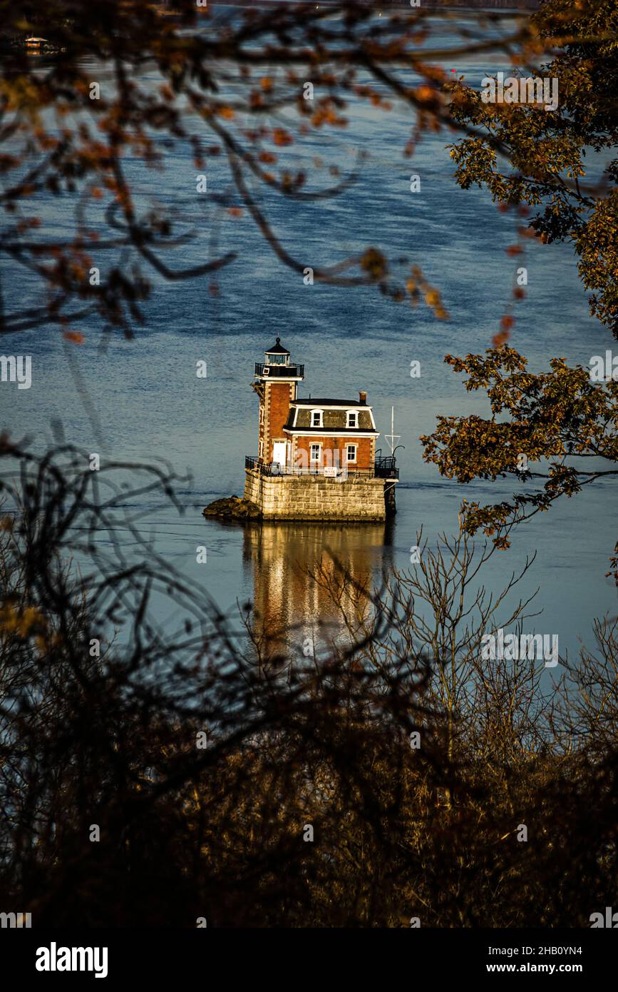 Hudson athens lighthouse hi-res stock photography and images - Alamy