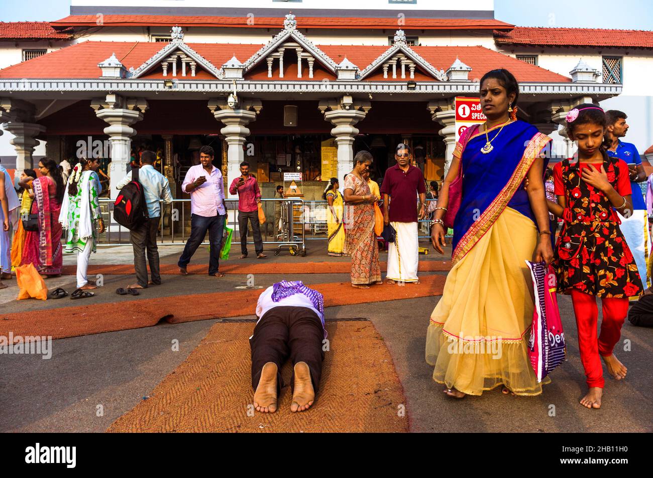 Woman prostrate hi-res stock photography and images - Alamy