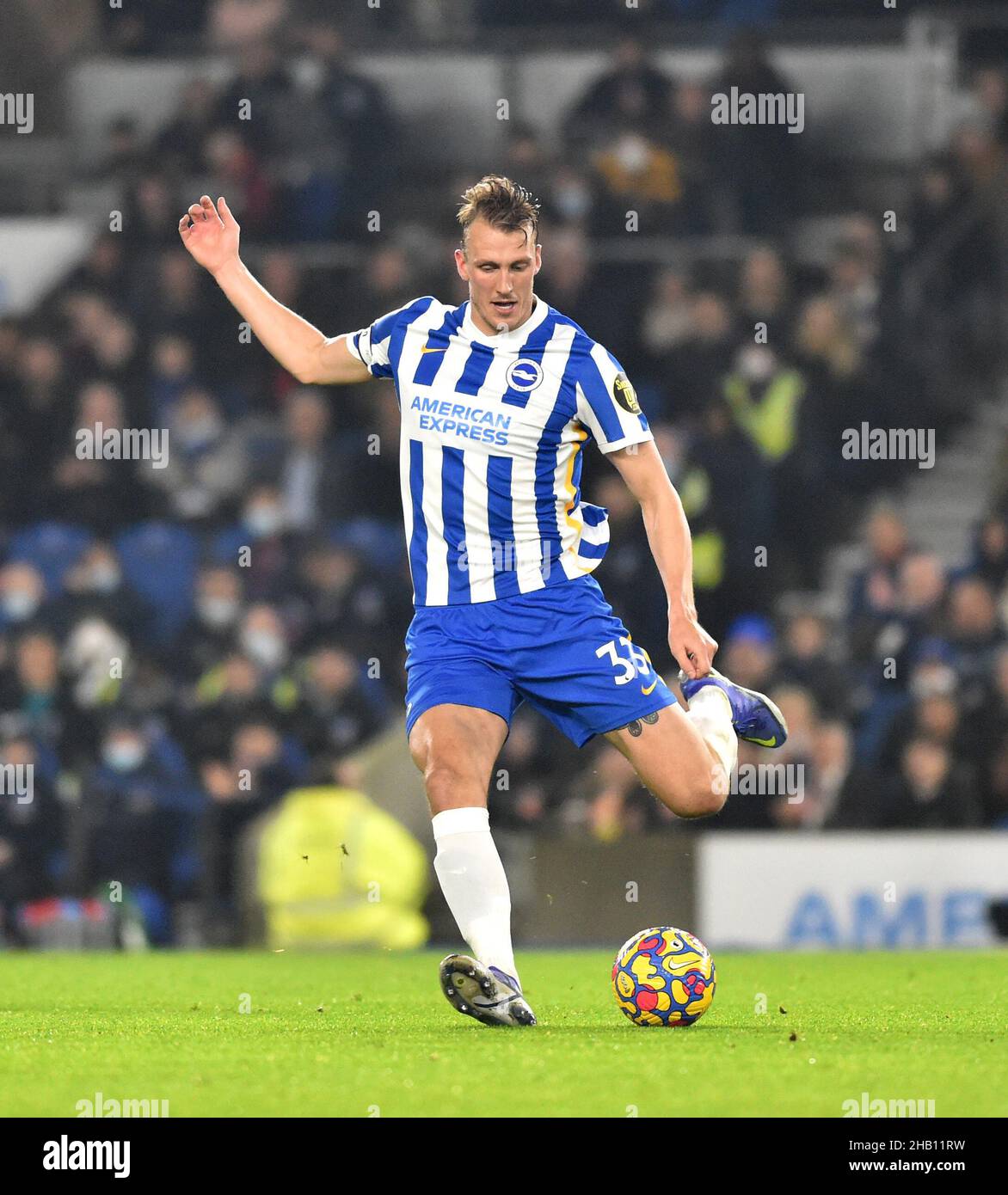 Dan Burn of Brighton during the Premier League match between Brighton ...