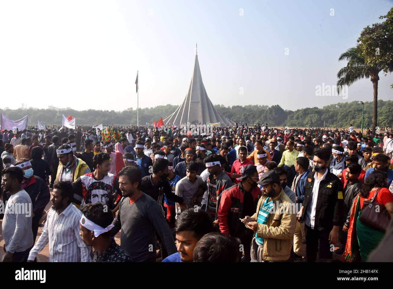 16th December, 2021. People gather to pay their respects at the 1971 ...