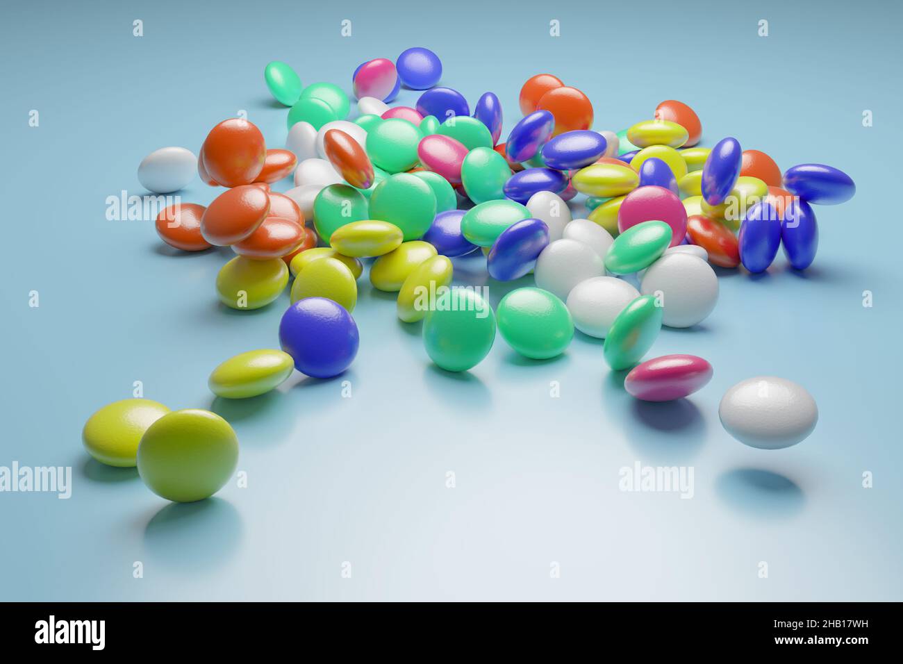 Scattered dragees hi-res stock photography and images - Alamy