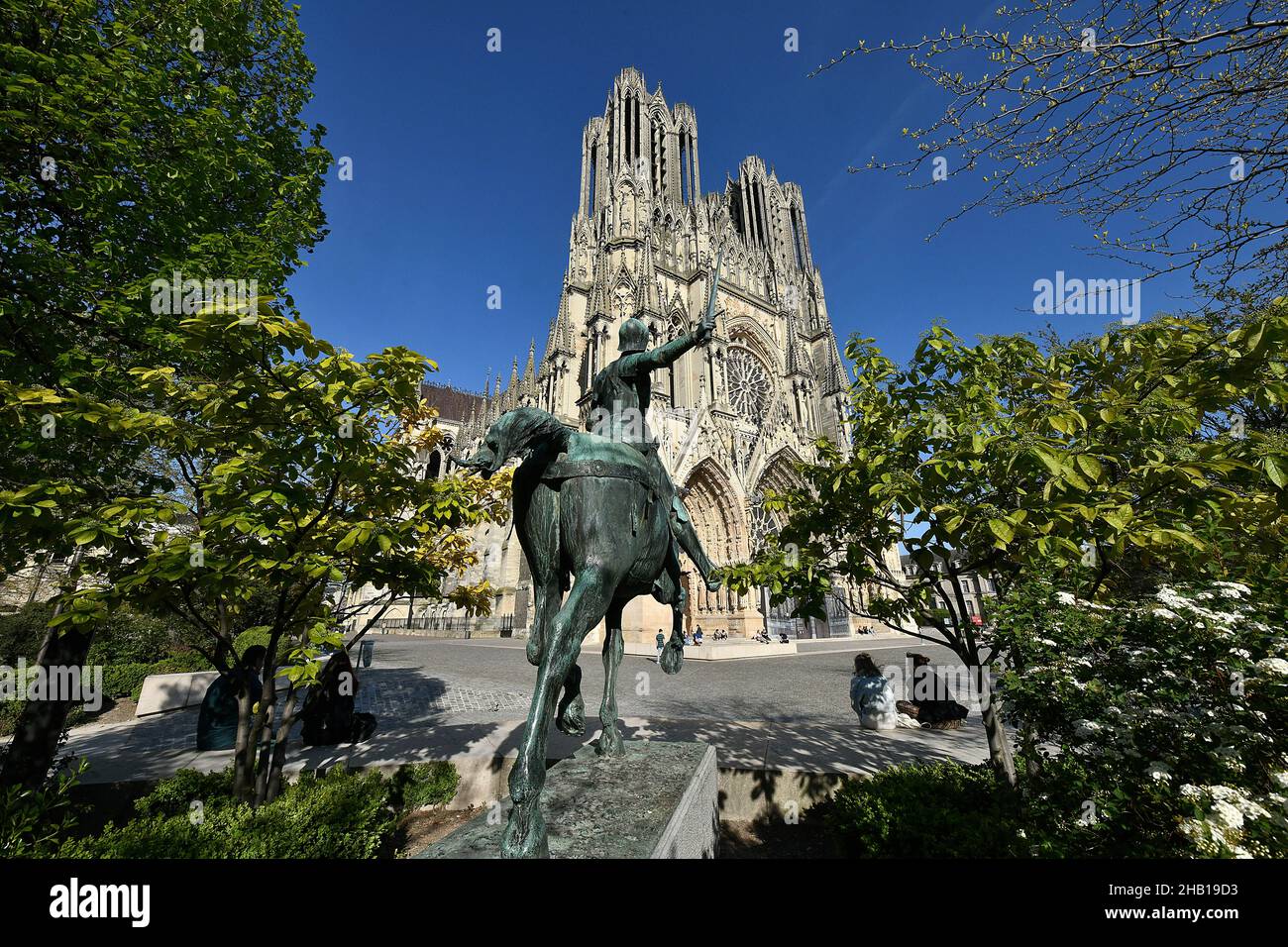 Reims (north-easstern France) : Reims Cathedral (“Cathedrale Notre-Dame ...