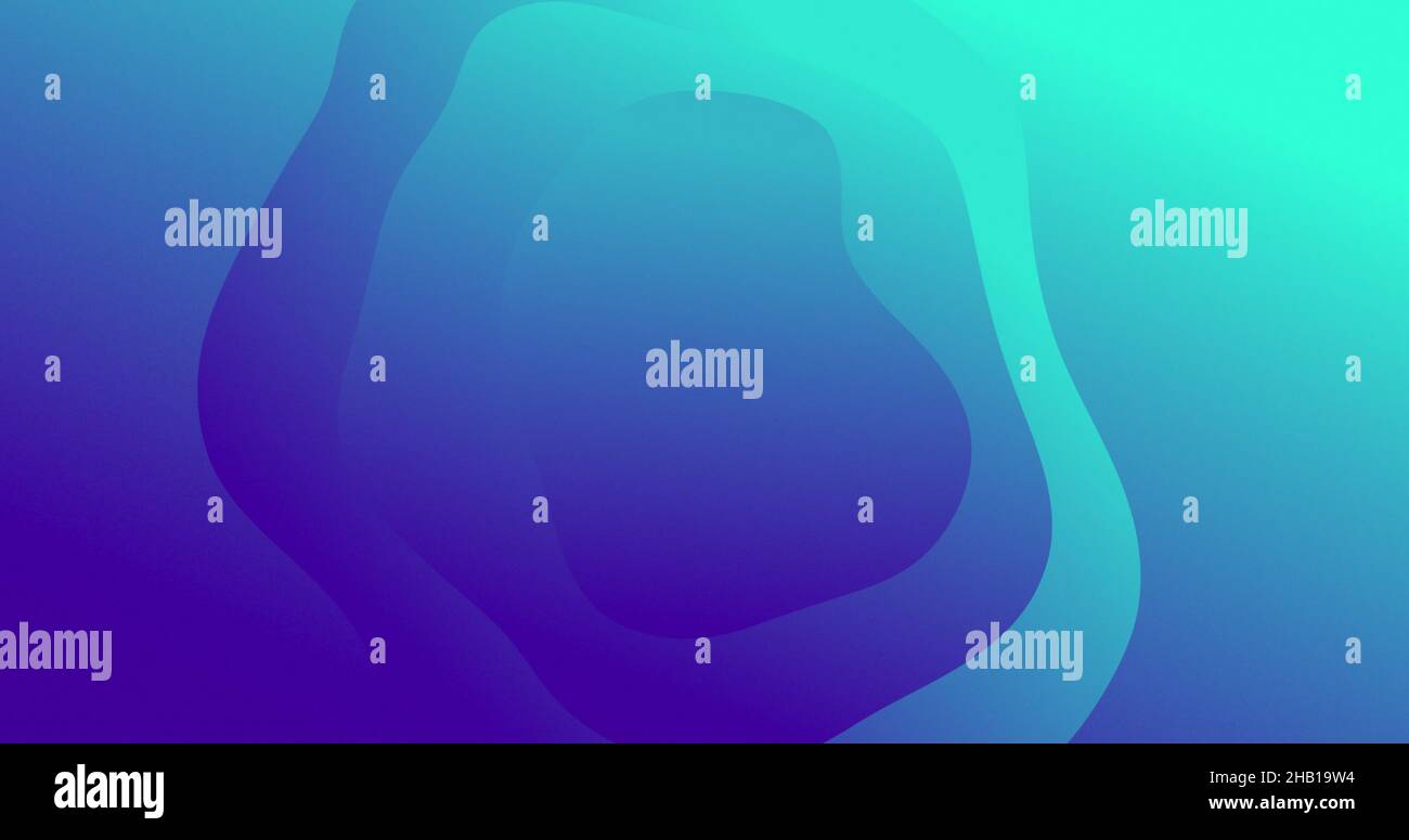 Image of blue gradient lines waving in seamless loop Stock Photo - Alamy