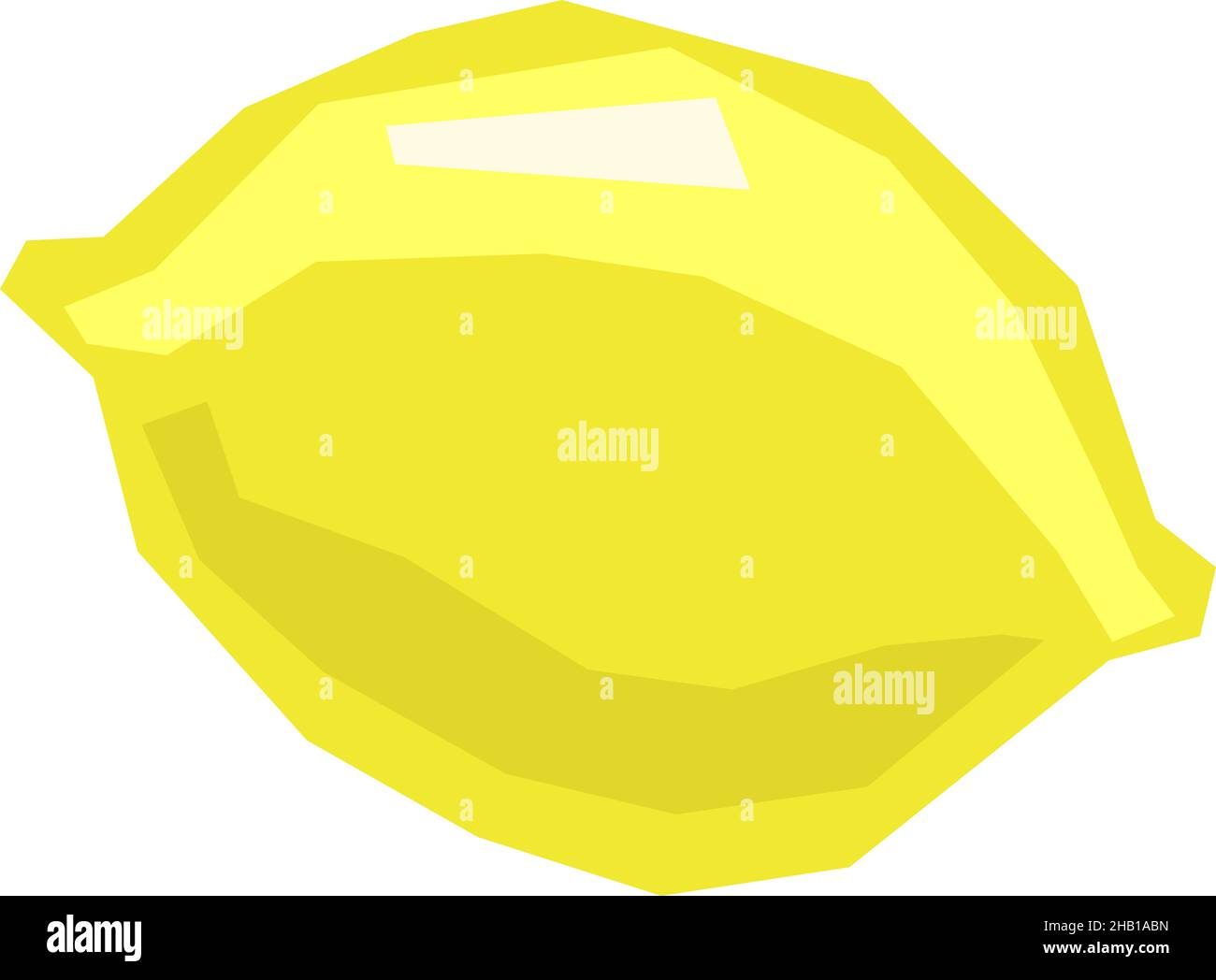 Abstract fresh lemon isolated on white Stock Photo - Alamy