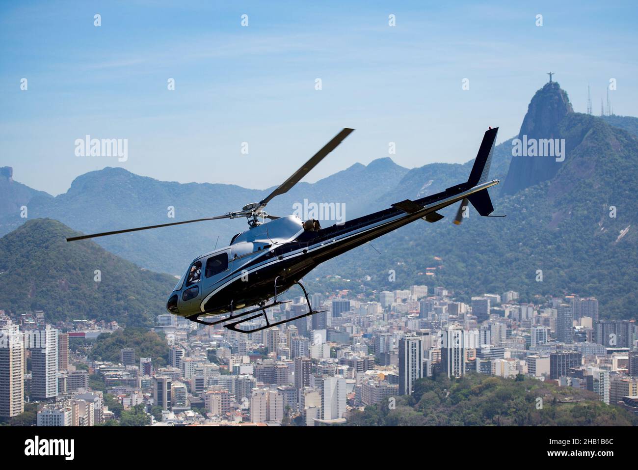 Helicopter Sightseeing in Rio de Janeiro, Brazil Stock Photo - Alamy