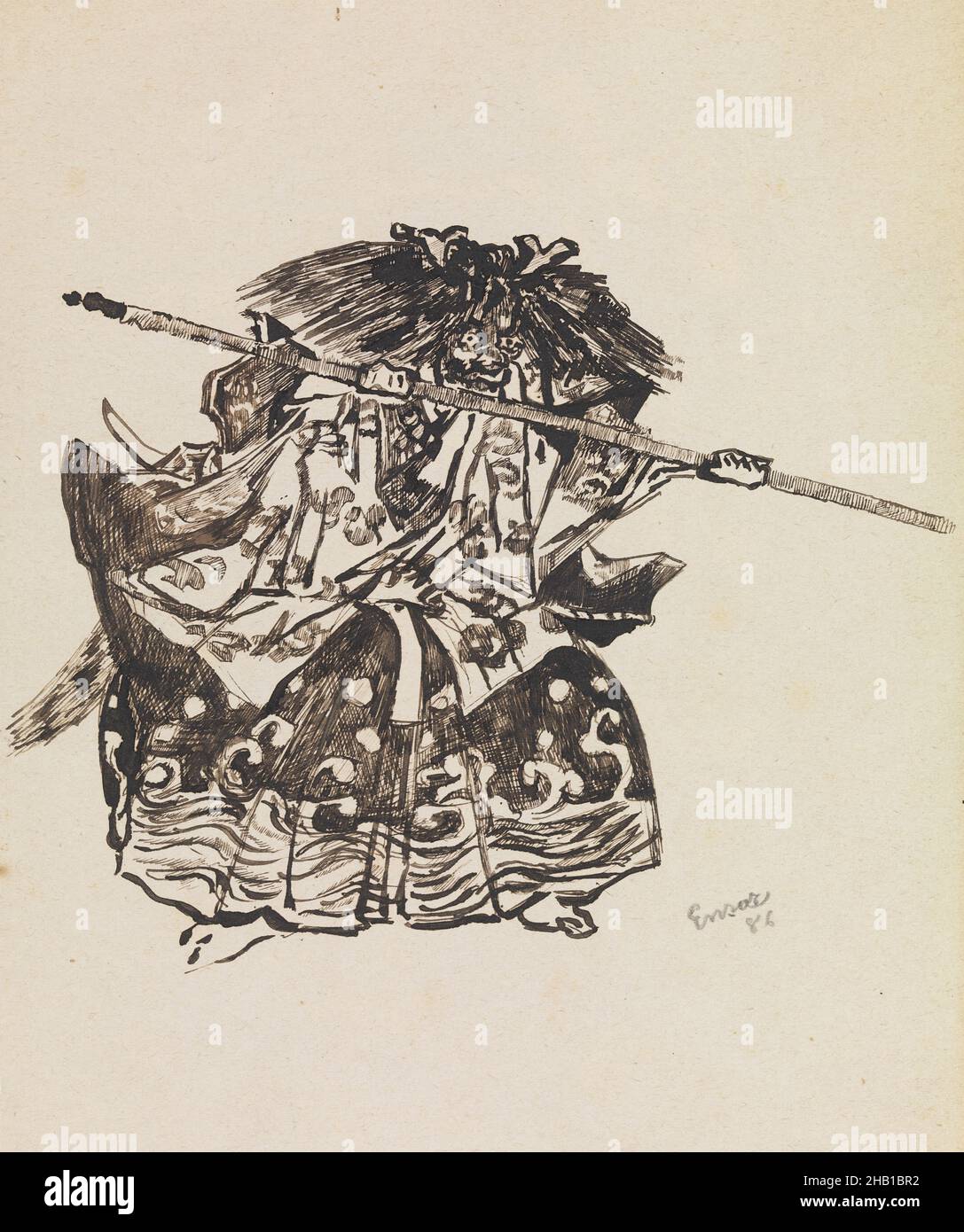 Demon drawing hi-res stock photography and images - Alamy