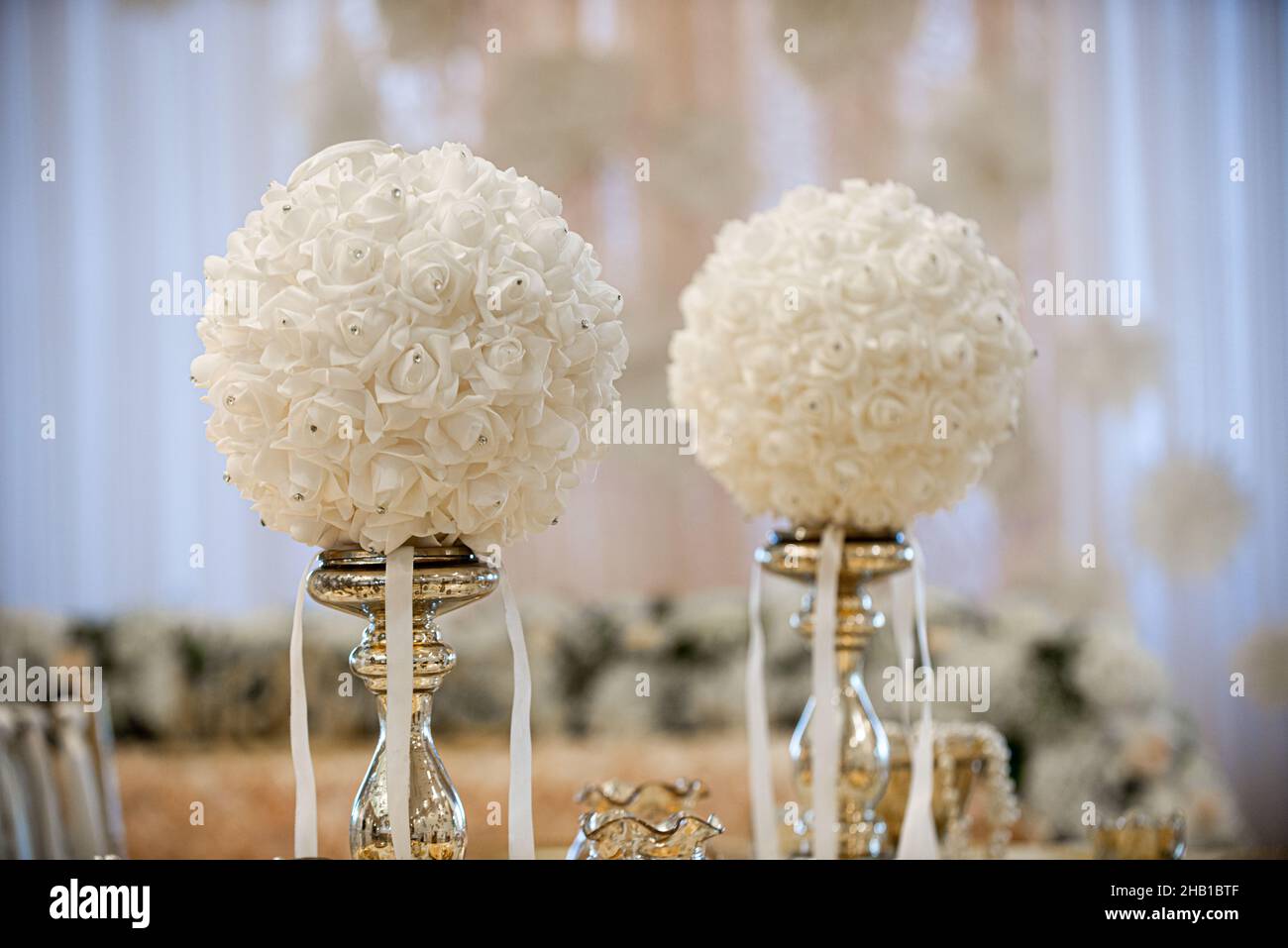 Flower Ball Centerpieces