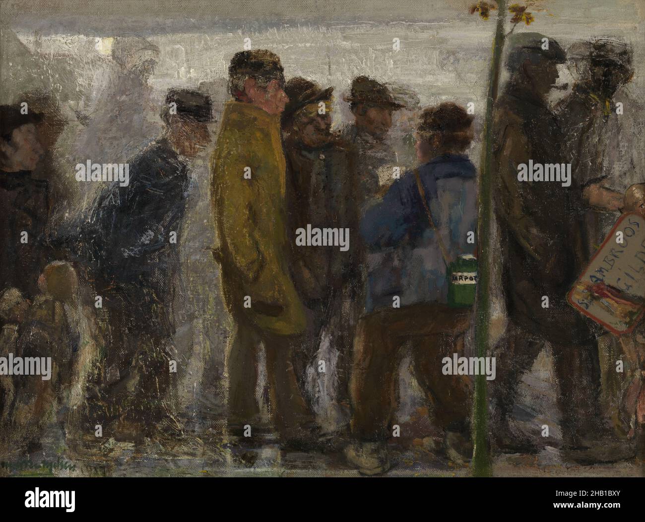 The ranchers, Marten Melsen, 1937, painting, 1937, Belgian Art Stock ...