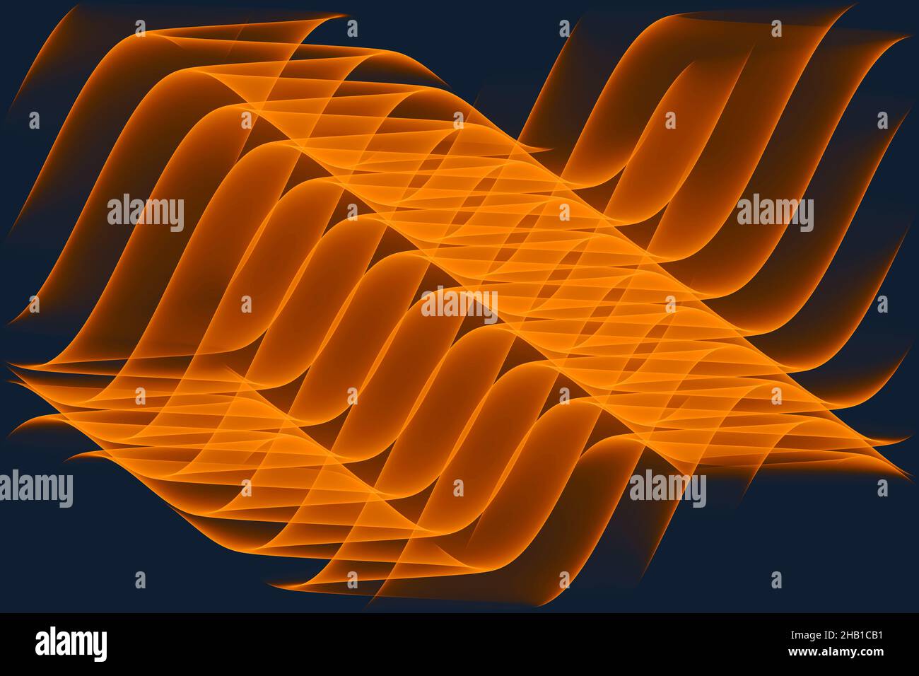 Abstract modern dynamic stylish decorative pattern wave banner ...