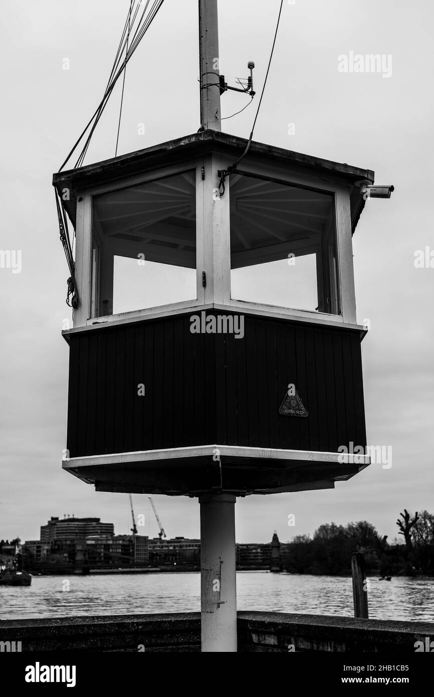 Crow's nest lookout Black and White Stock Photos & Images - Alamy