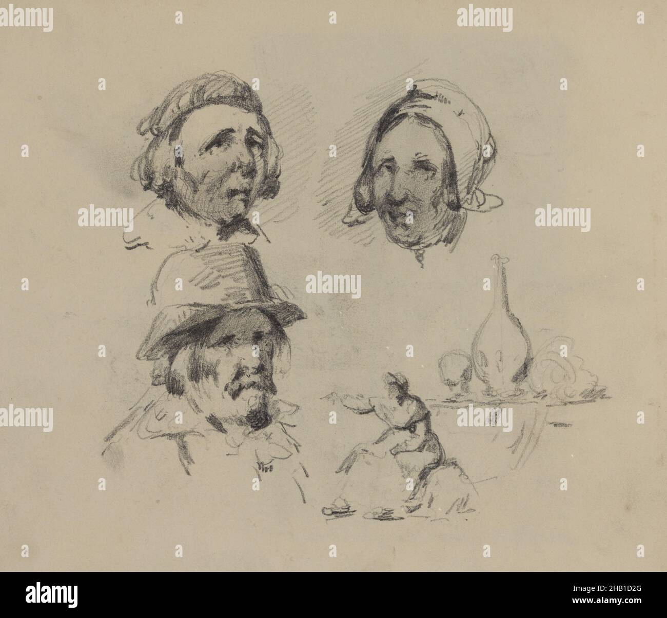 James ensor drawing hi-res stock photography and images - Alamy