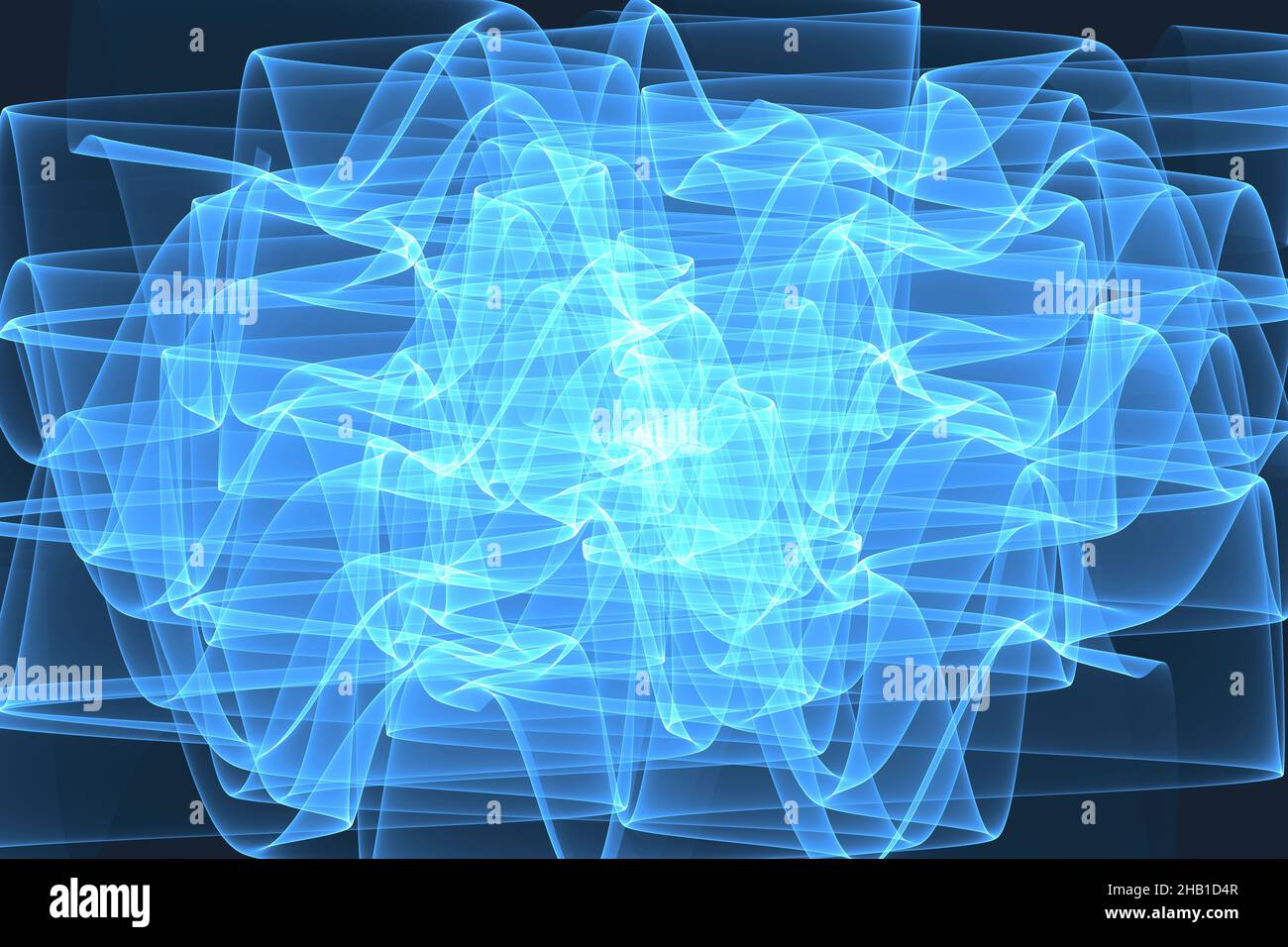 Abstract modern dynamic stylish decorative pattern wave banner ...