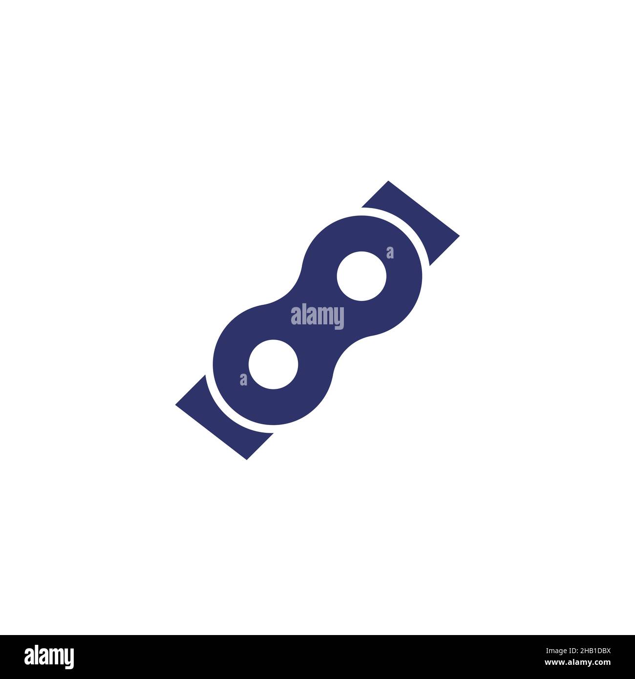 bike chain icon on white, vector Stock Vector Image & Art - Alamy