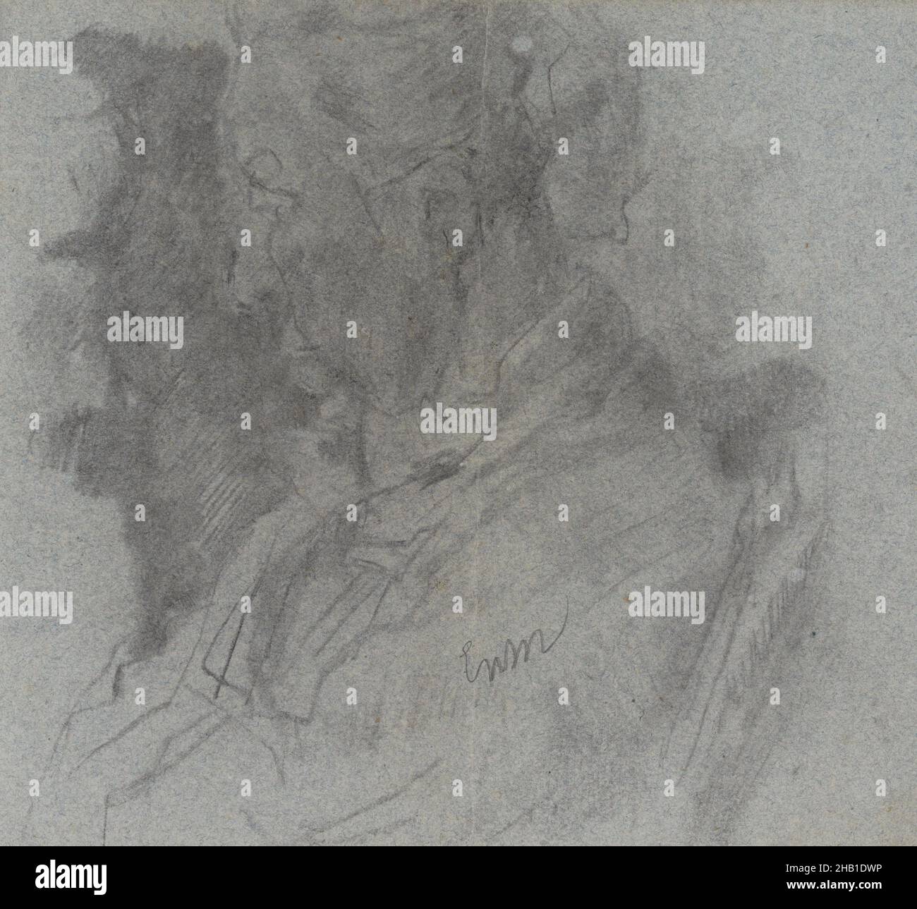 Mother of Ensor, James Ensor, 1870, drawing, between circa 1879 and ...