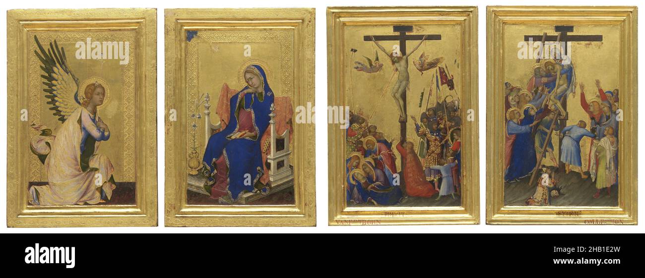 Orsini Polyptych, Simone Martini, 14th century, group of paintings ...