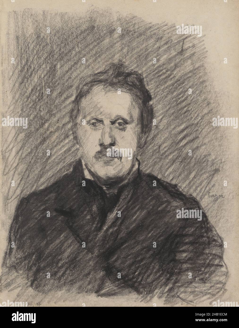 James ensor portrait hi-res stock photography and images - Alamy