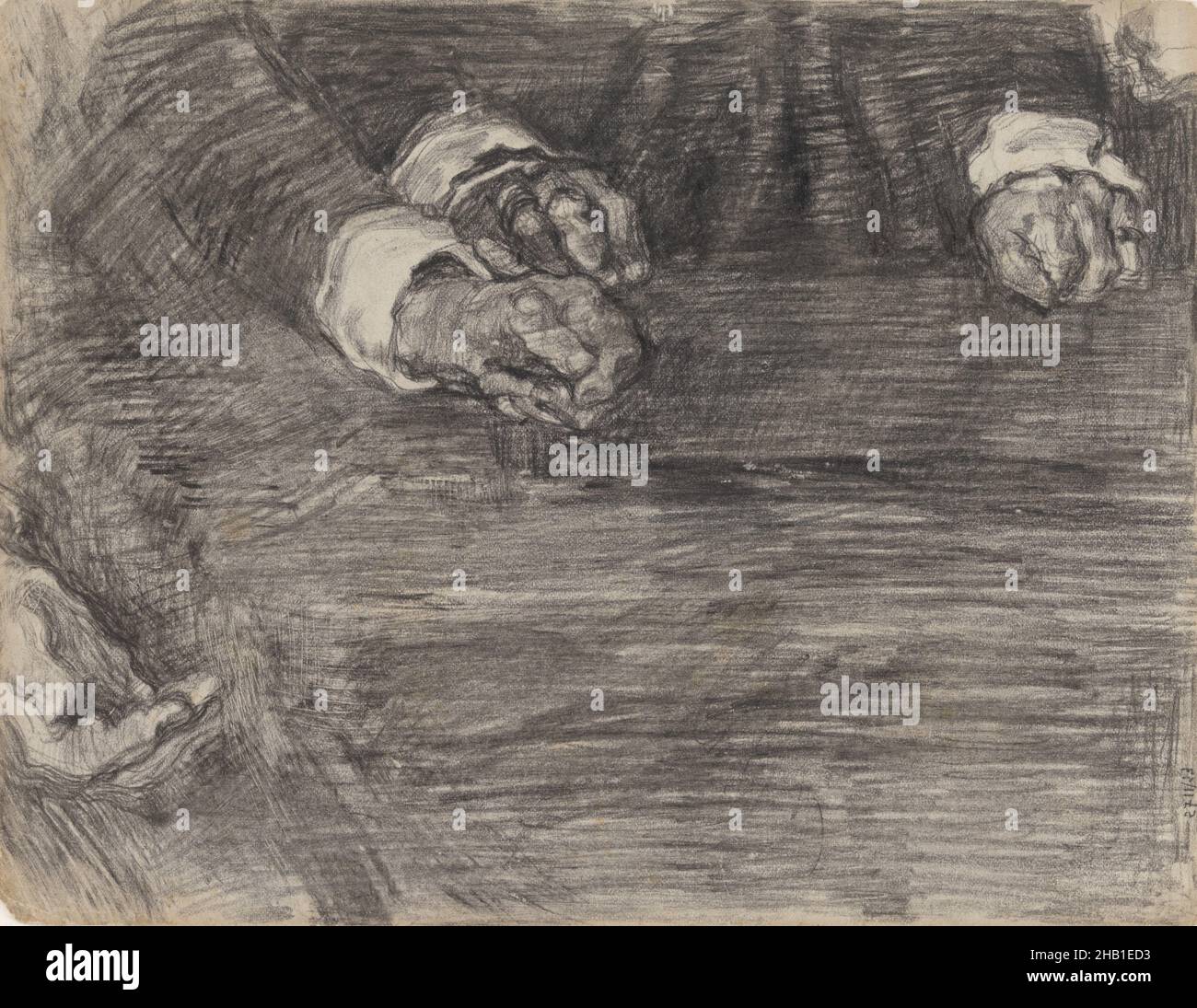 Regents of the Old Men's Home in Haarlem. Two pairs of hands, James ...