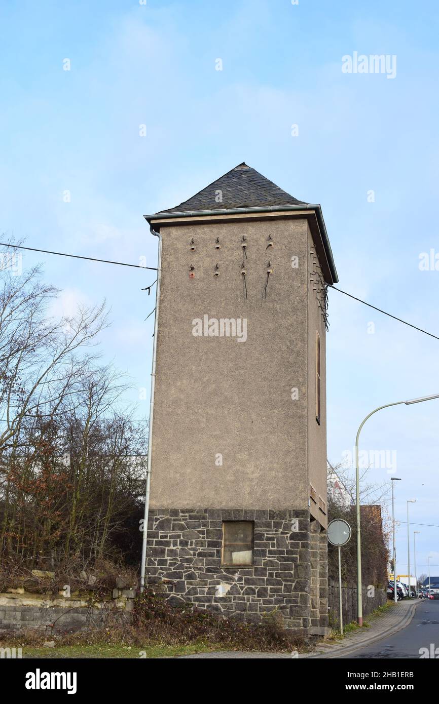 Electricity old tower hi-res stock photography and images - Alamy