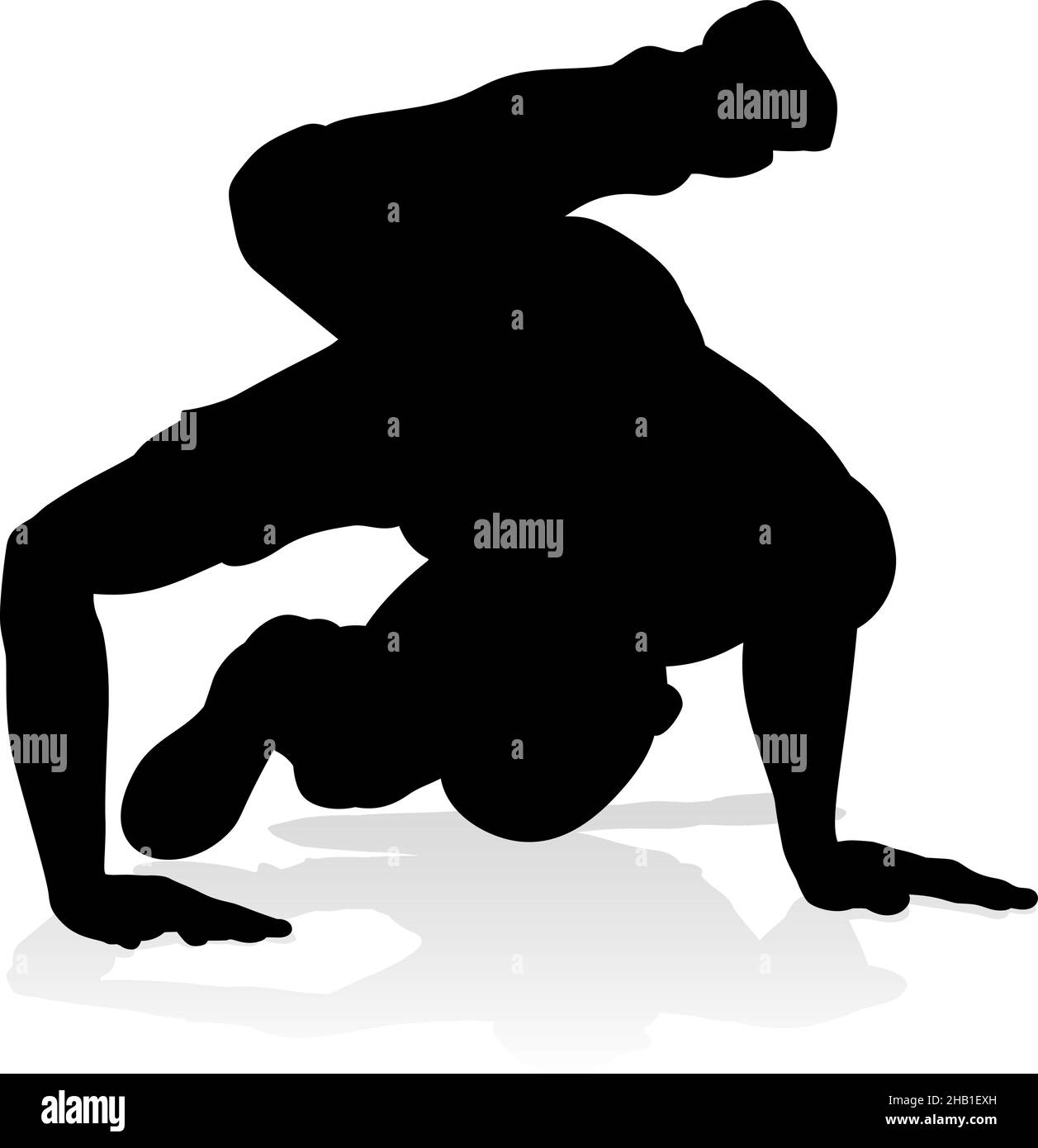 Street Dance Dancer Silhouette Stock Vector Image & Art - Alamy